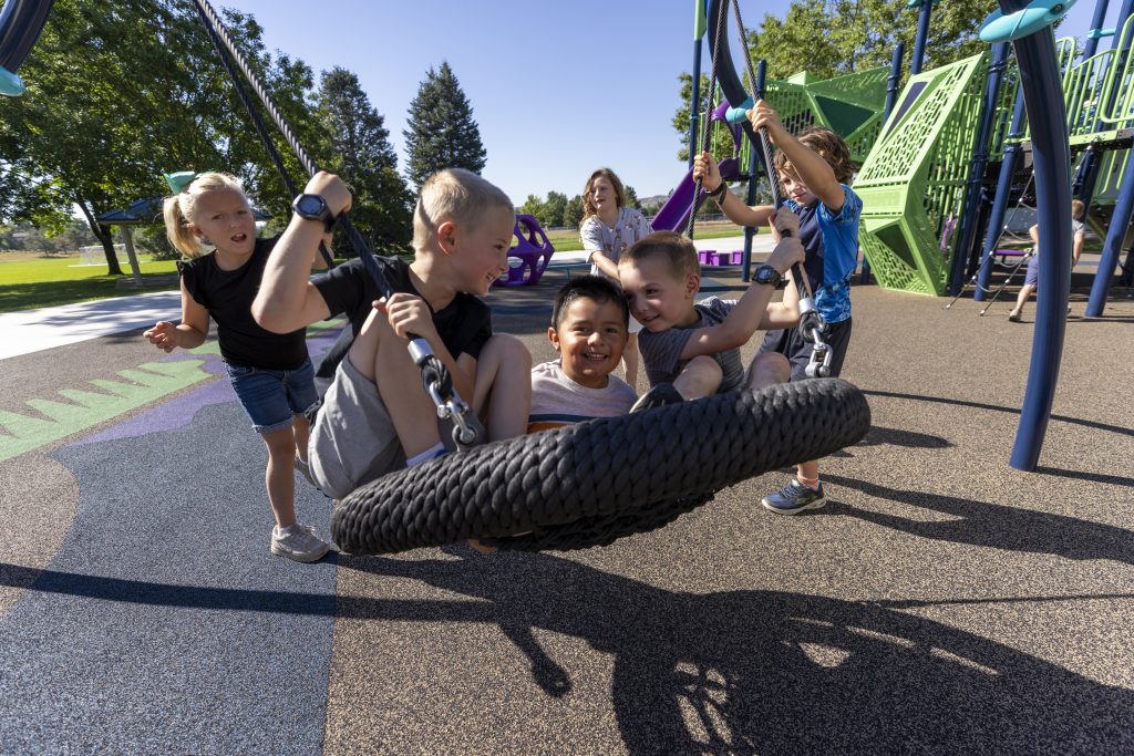 Unity® Basket Swing | Playground Equipment from Playworld