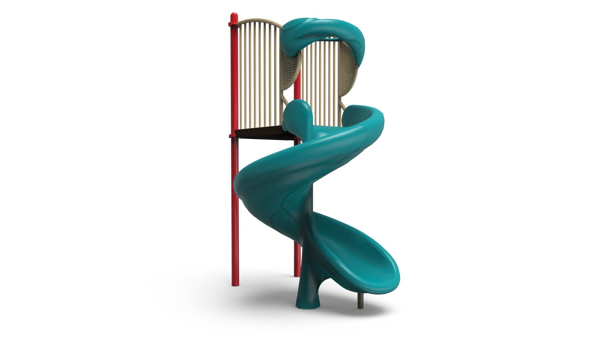 Nuvo™ 360 Degree Spiral Slide | Playground Equipment from Playworld