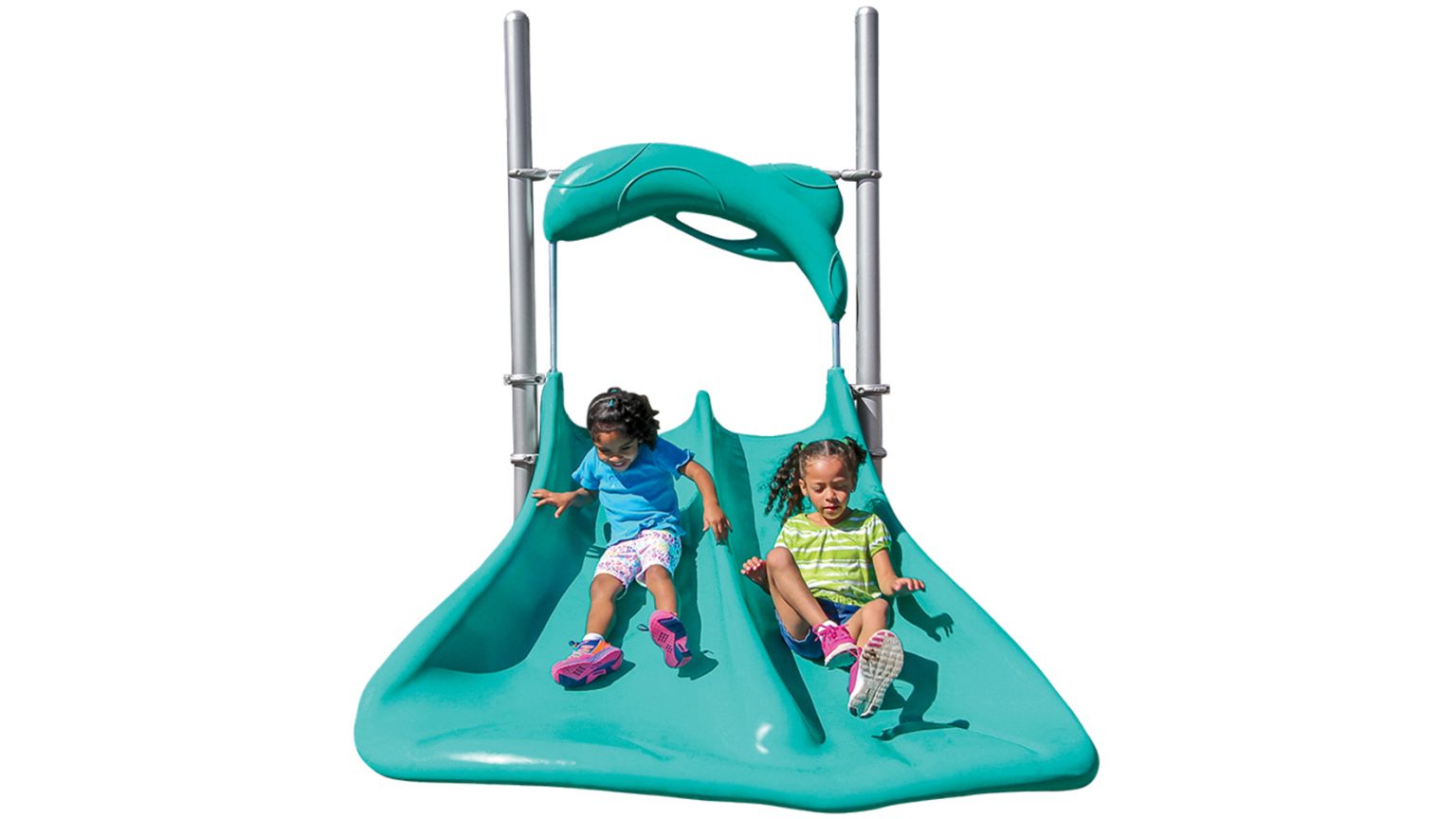 Dynamic Descent Slide w/ Slide-a-Side | Playground Equipment from Playworld