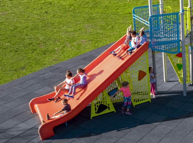 Mighty Descent w/ Prism Pass | Playground Equipment from Playworld