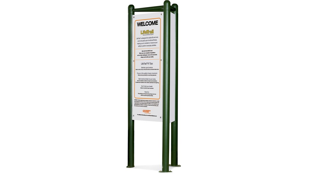 Welcome Sign | Playground Equipment from Playworld