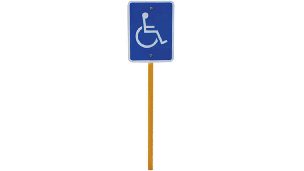 Trike Path Accessible Logo Sign | Playground Equipment from Playworld
