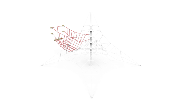 Denali Net Bridge | Playground Equipment from Playworld