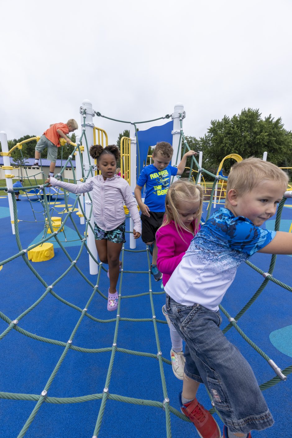 Denali Net Bridge | Playground Equipment from Playworld