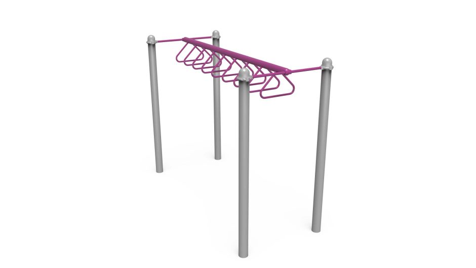 Straight Horizontal Loop Ladder | Playground Equipment from Playworld