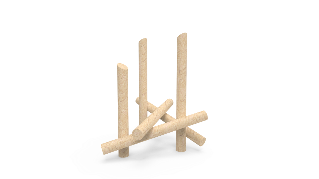 Timber Stacks: Nature-Inspired Playground Climbing | Playworld®