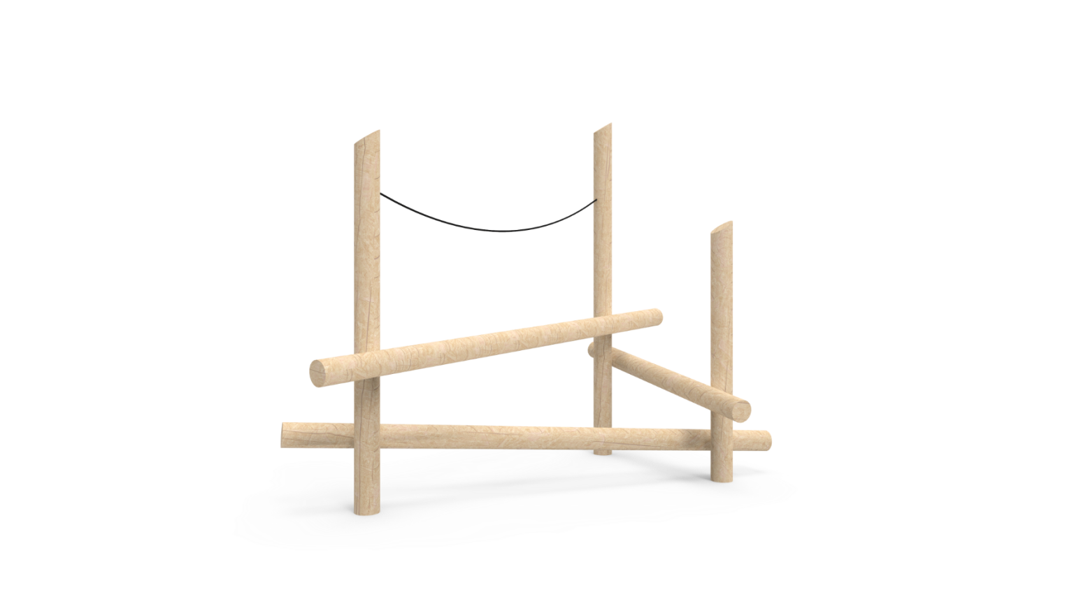 Timber Stacks: Nature-Inspired Playground Climbing | Playworld®