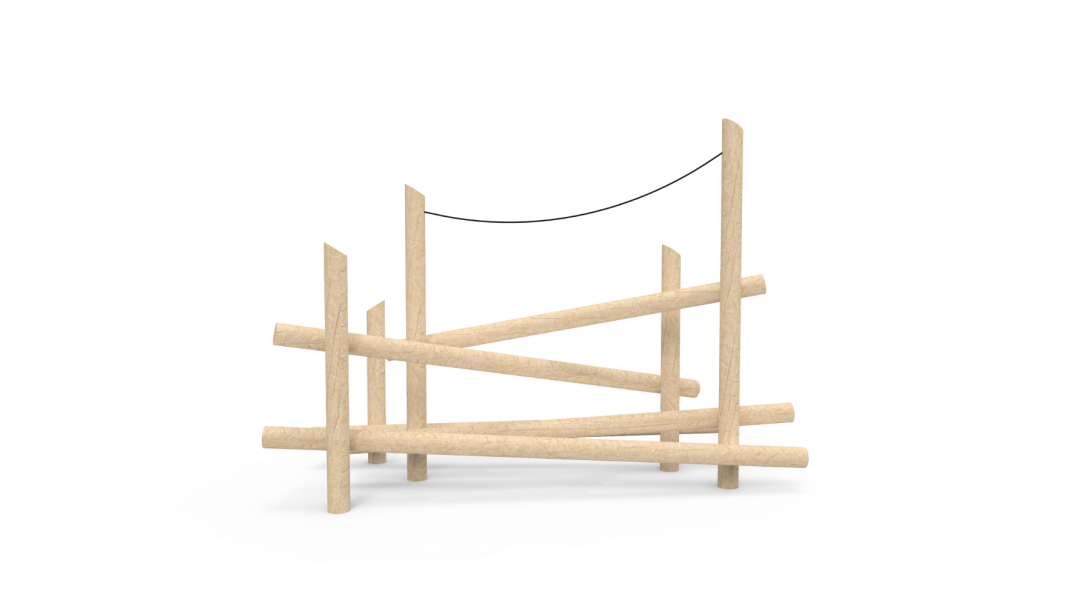 Timber Stacks: Nature-Inspired Playground Climbing | Playworld®
