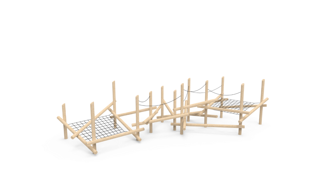 Timber Stacks: Nature-Inspired Playground Climbing | Playworld®