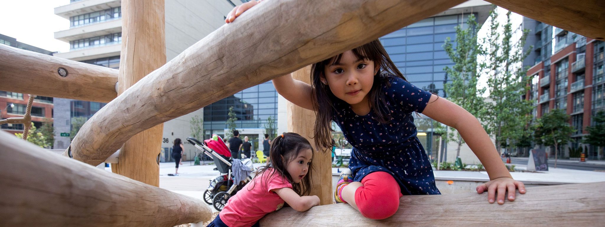 Timber Stacks: Nature-Inspired Playground Climbing | Playworld®