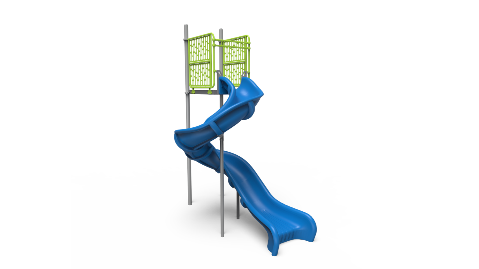 Dynamic Descent Slide – Large Balcony Entrance & Exit | Playground ...