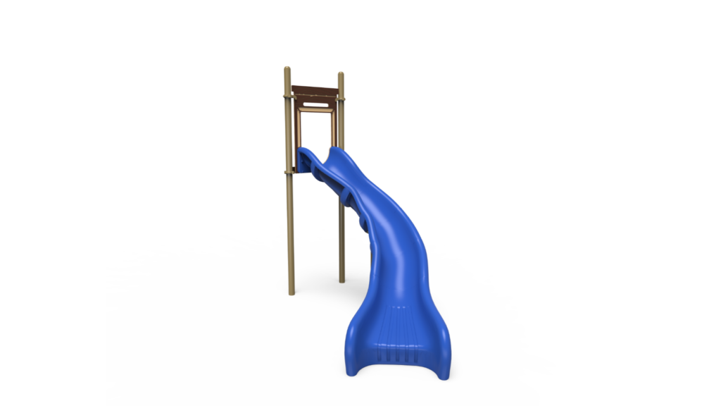 Dynamic Descent Slide w/ Slide-a-Side | Playground Equipment from Playworld