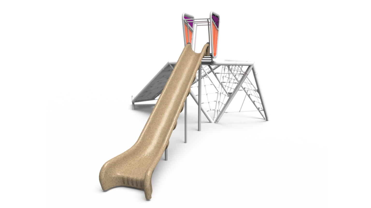 Dynamic Descent Slide Entrance/Exit (Net Entry) | Playground Equipment ...