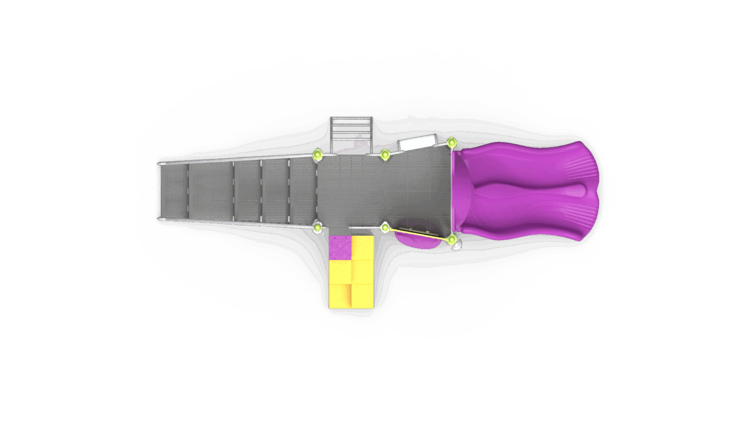 Challengers Playset with Post Mount Bell | 350-2062