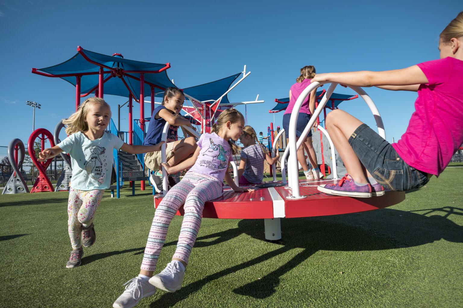 Spinner & Merry-Go-Round Playground Equipment | Playworld®