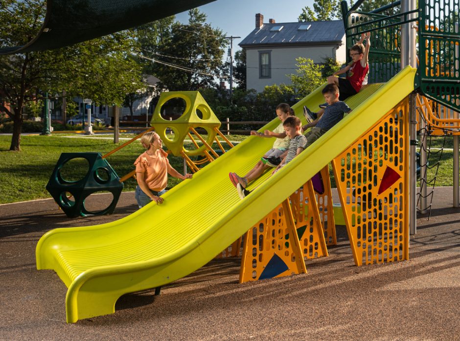 Mighty Descent w/ Prism Pass | Playground Equipment from Playworld