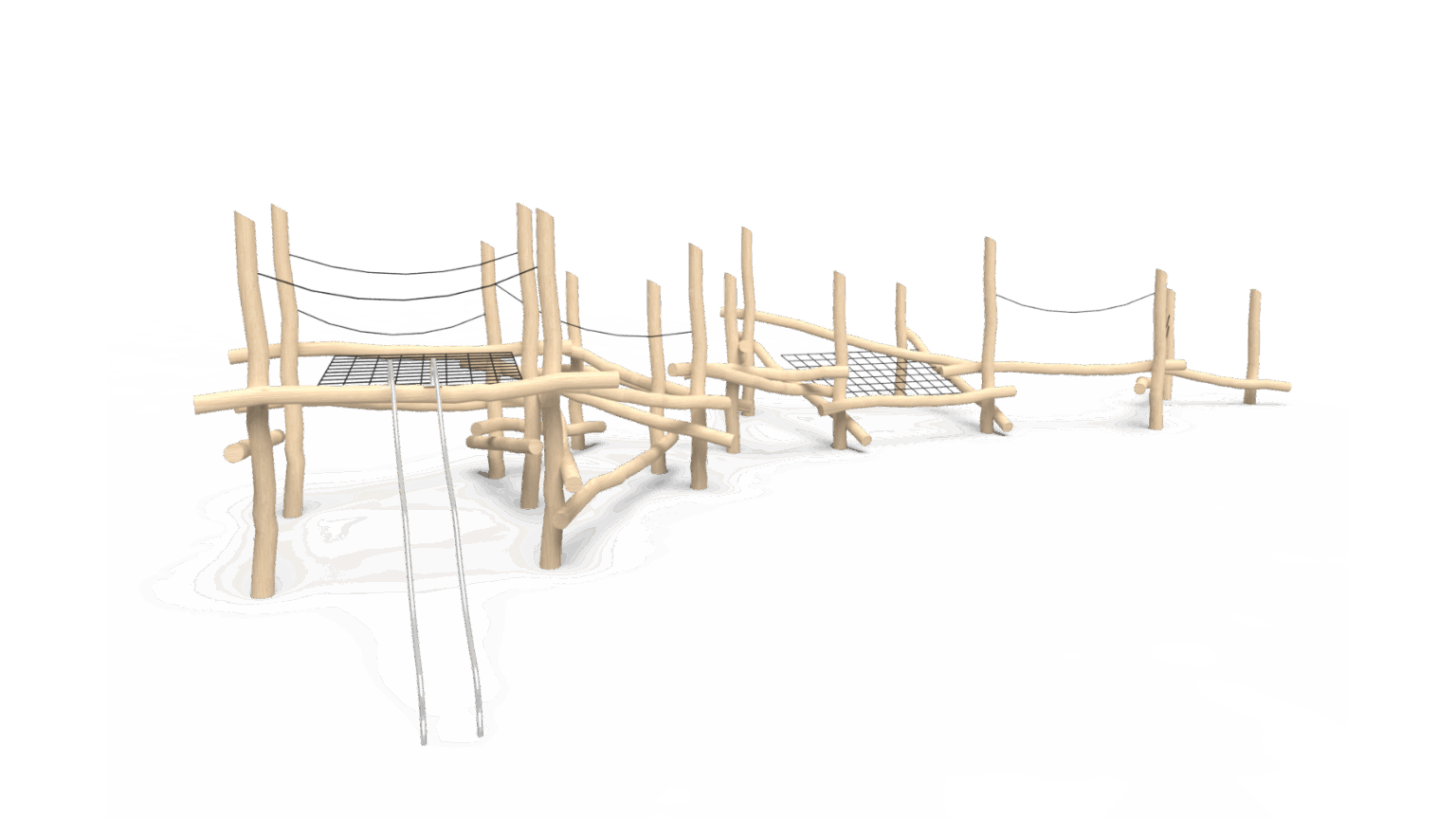 Timber Stacks: Nature-Inspired Playground Climbing | Playworld®