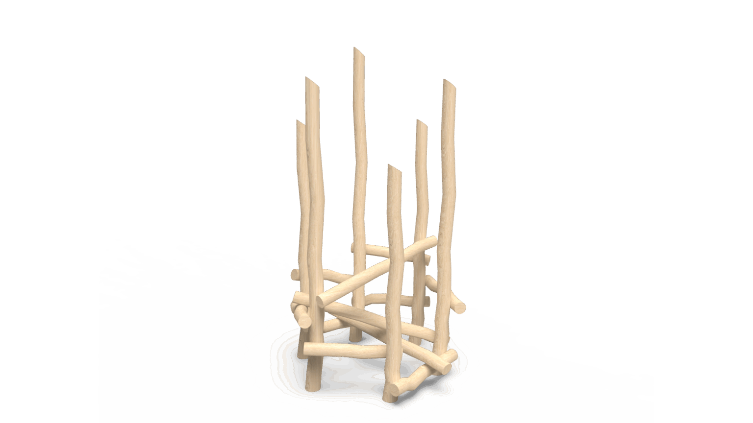 Timber Stacks: Nature-Inspired Playground Climbing | Playworld®